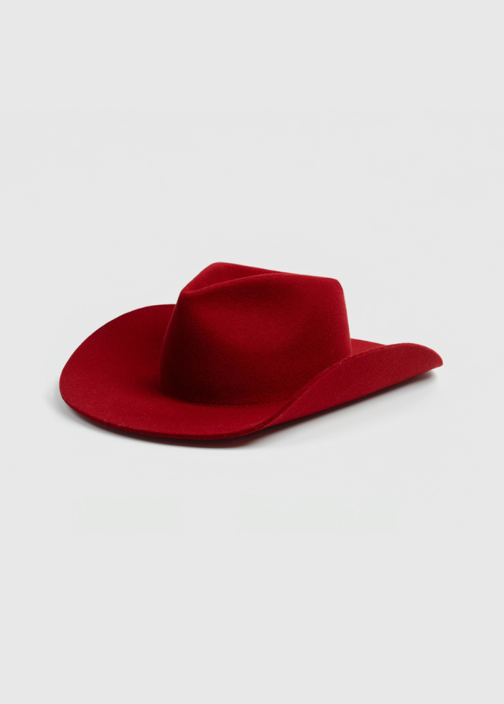 Ruby fedora cowboy hat | Ruby Mustang