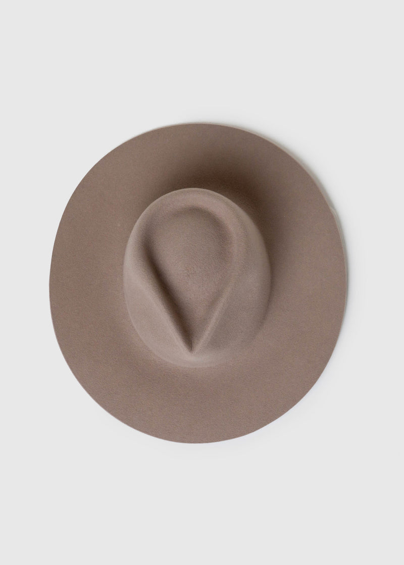 Sand colored fedora hat | Sandstone Muse